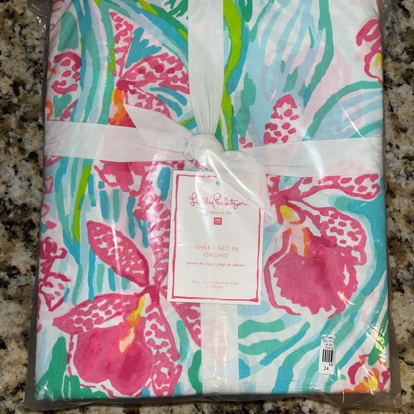 Lilly Pulitzer | Bedding | Lilly Pulitzer Pb Sheet Set In Orchid Full ...